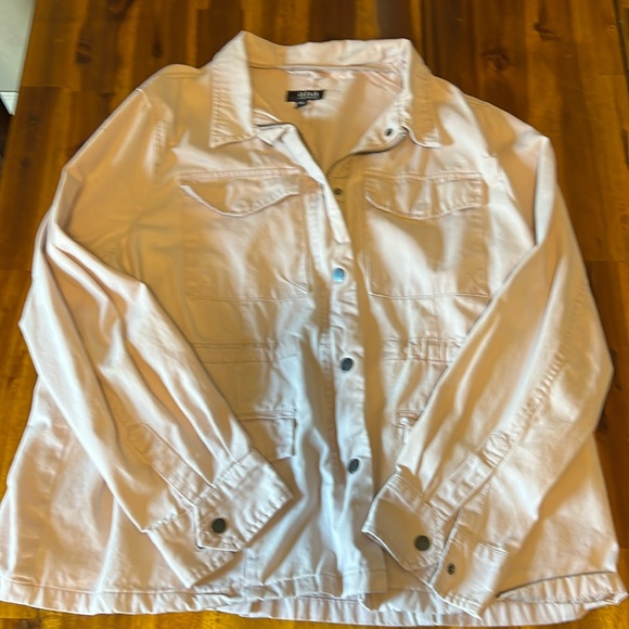 a.n.a | Jackets & Coats | Ana Light Pink Utility Jacket Xxl | Poshmark